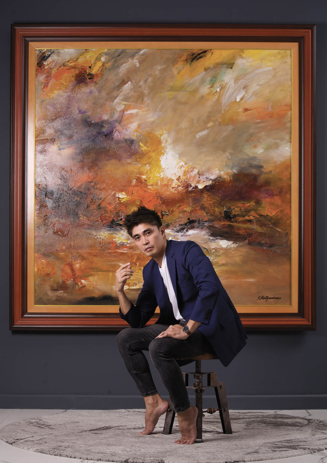 Kenneth Montegrande Opens 17th Solo Art Exhibition