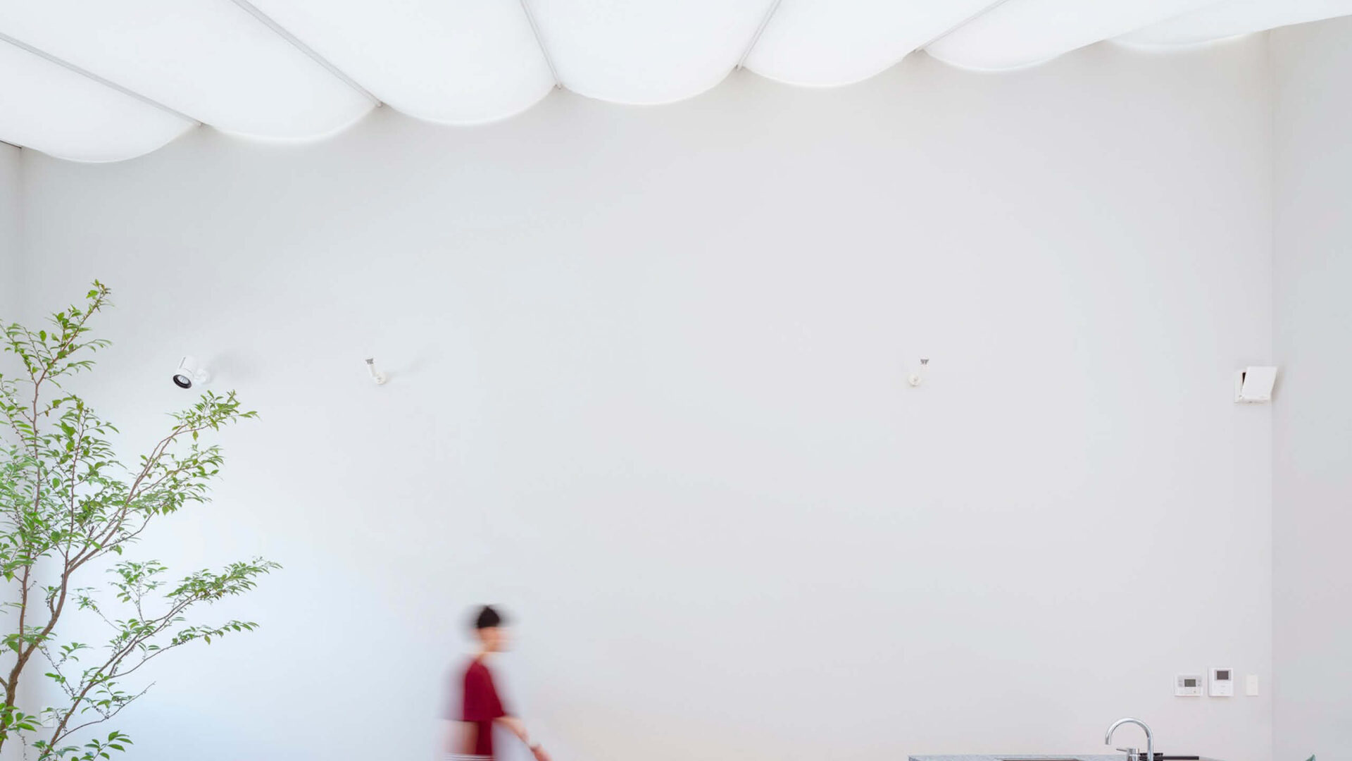 This Japanese House Features a Membrane Roof