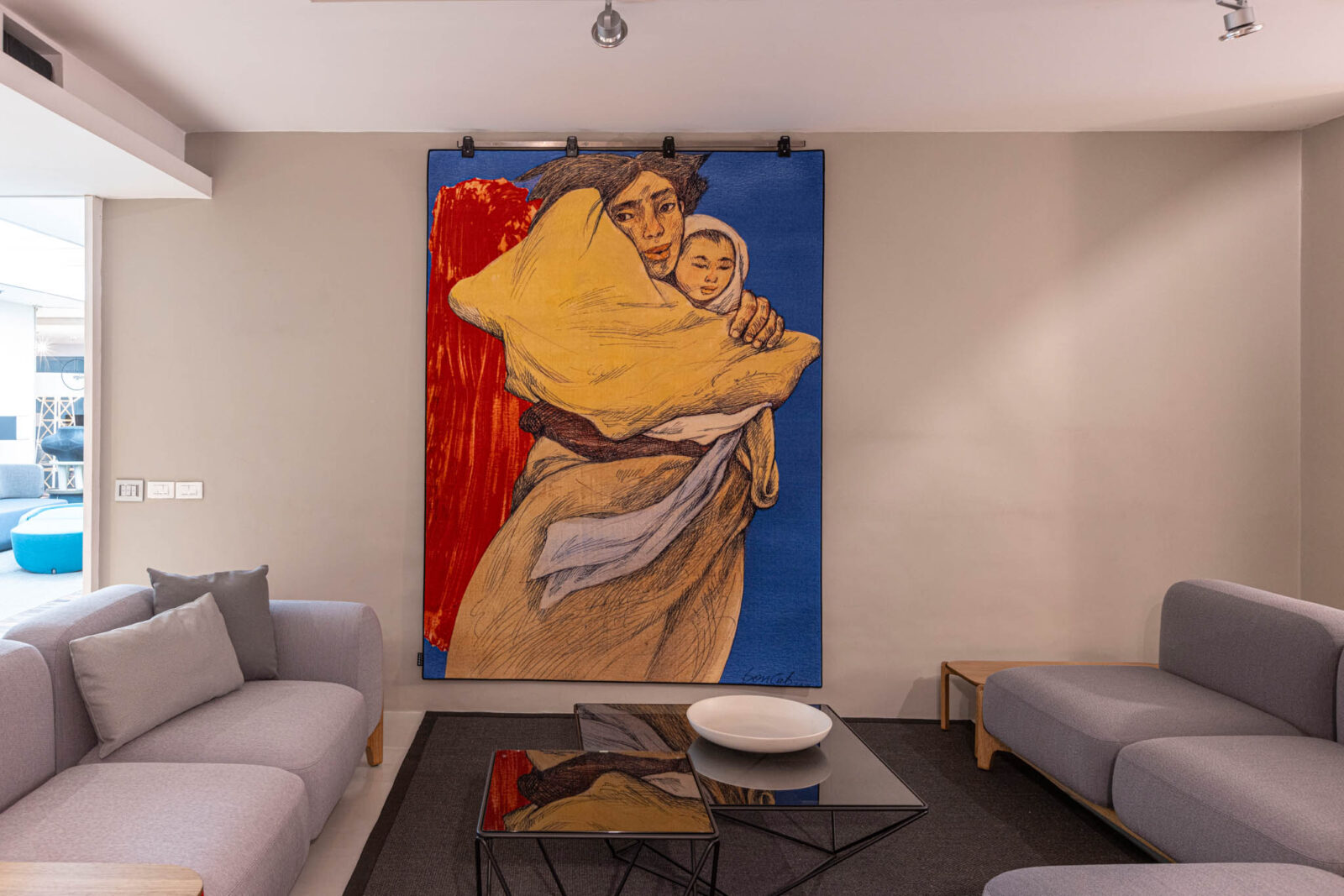 Moooi Carpets Brings Bencab's Iconic Artwork into Your Home