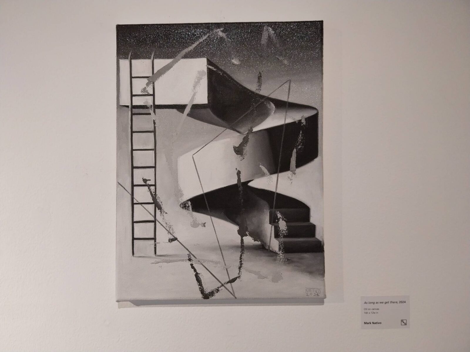 Stairs as Metaphor Explored at Gravity Art Space Exhibit
